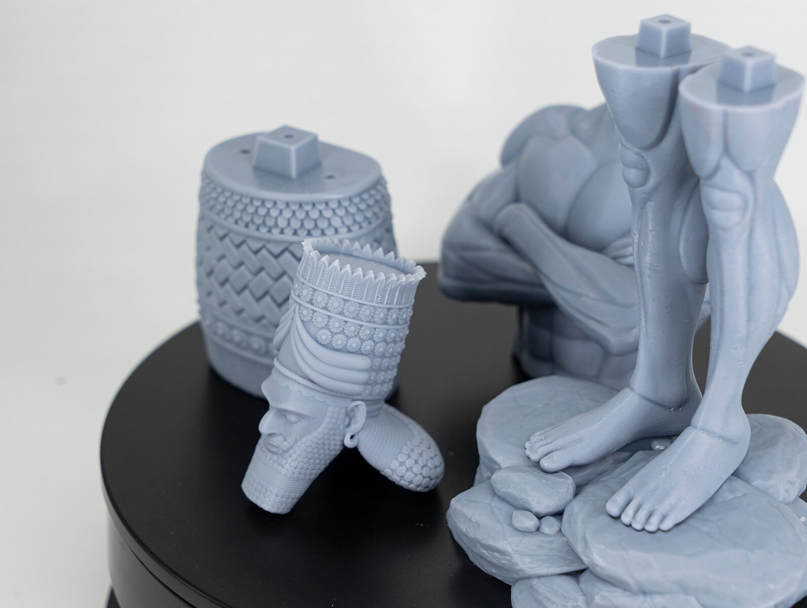 Daniel 2 Statue Sculpture Kit, PLA, DIY Art Artist Miniature Scale ...
