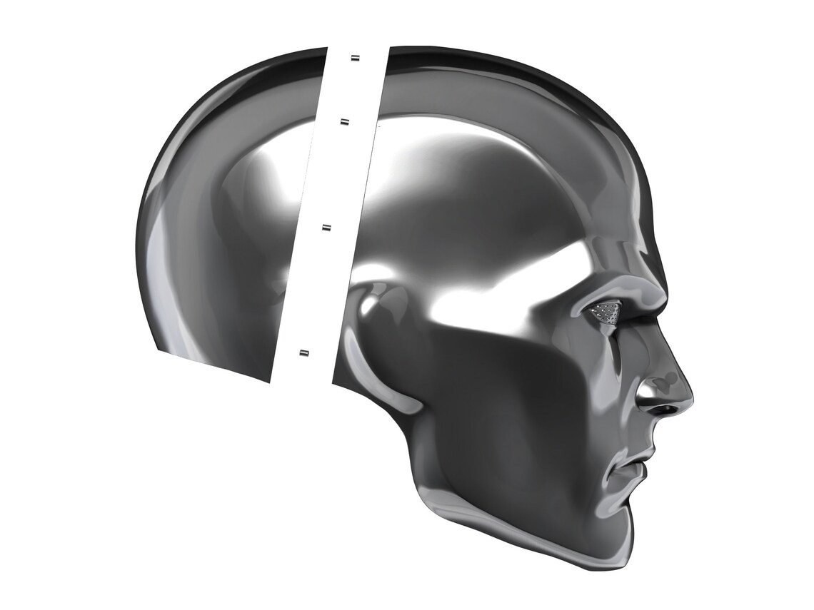Silver Surfer Cosplay Mask STL 3D Print File - Etsy