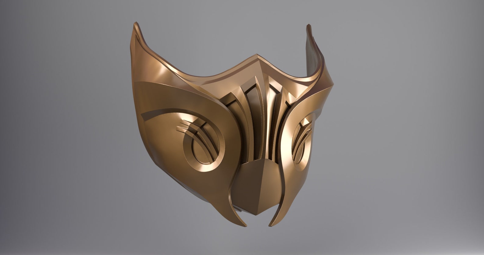 Mortal Kombat - Scorpion Mask Cosplay Mask STL File 3D Print - Etsy