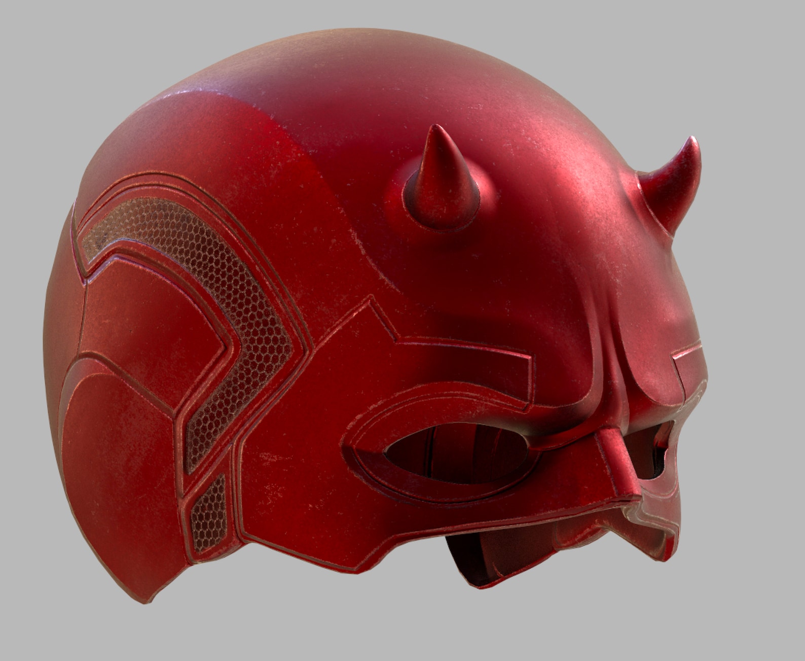 Daredevil Mask Cosplay 3D Print STL - Etsy