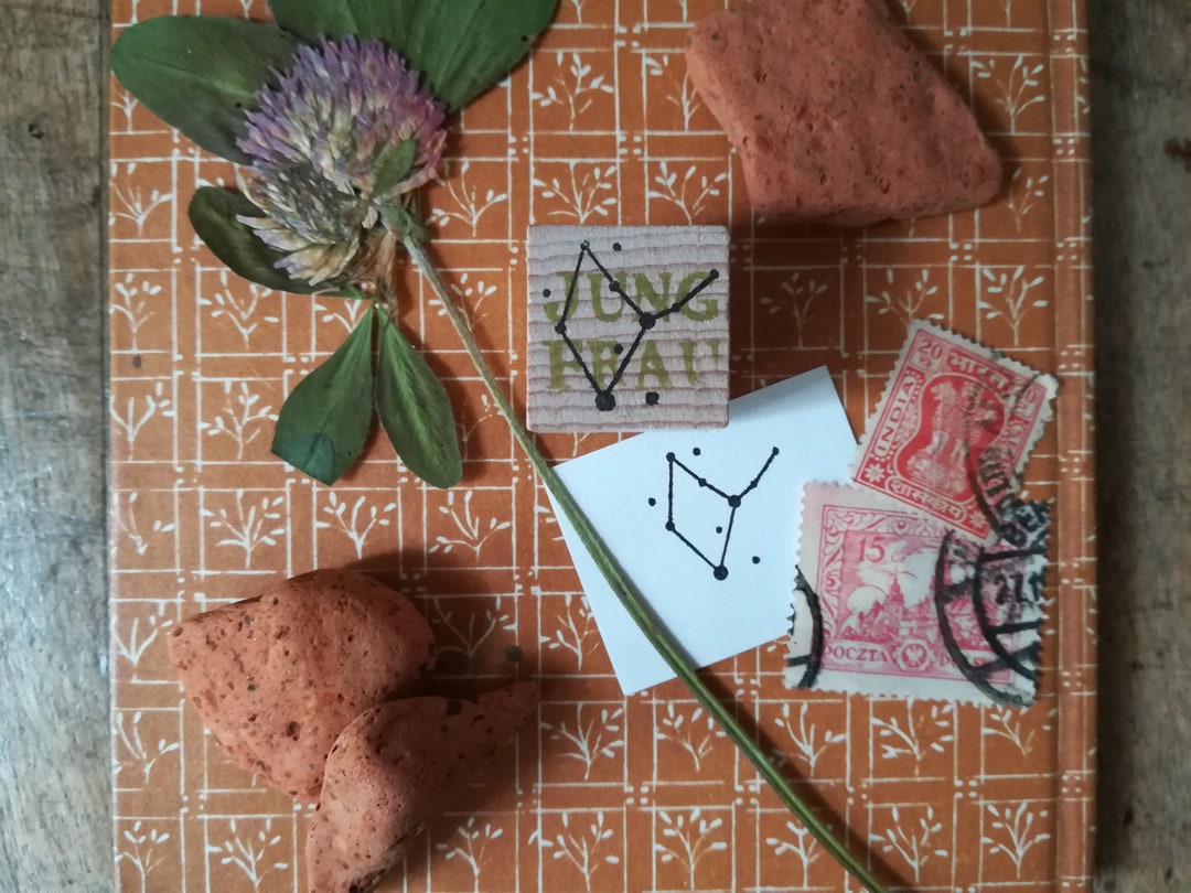 Stamp Zodiac Constellation Virgo - Etsy