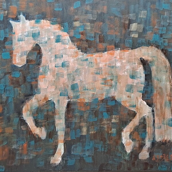 Abstract Horse - Etsy