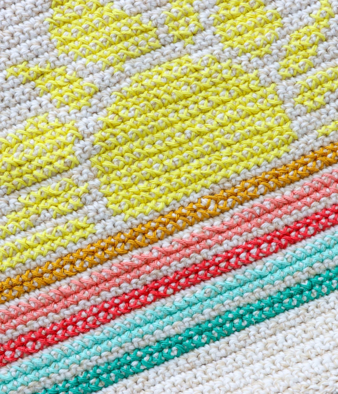 Crochet Pattern Beach Bag, Crochet Pattern Summer Bag, Cross Stitch ...