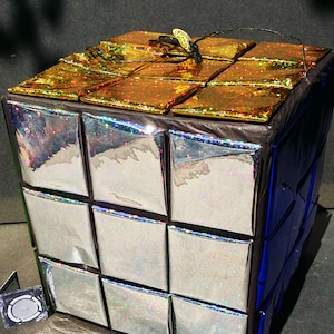 Holographic Jumbo Collectors Delux Rubix Cube Pinata | Puzzle Fan Gifts ...