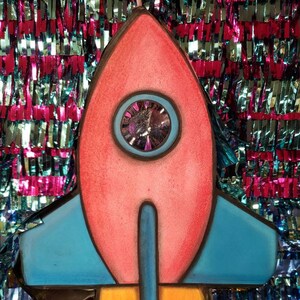 Pinata Rocket Ship | Space Pinata | Soace Party Decor | Outer Space ...