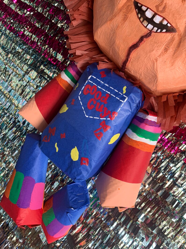 Scary Chucky Inspired Doll Piñata - Etsy
