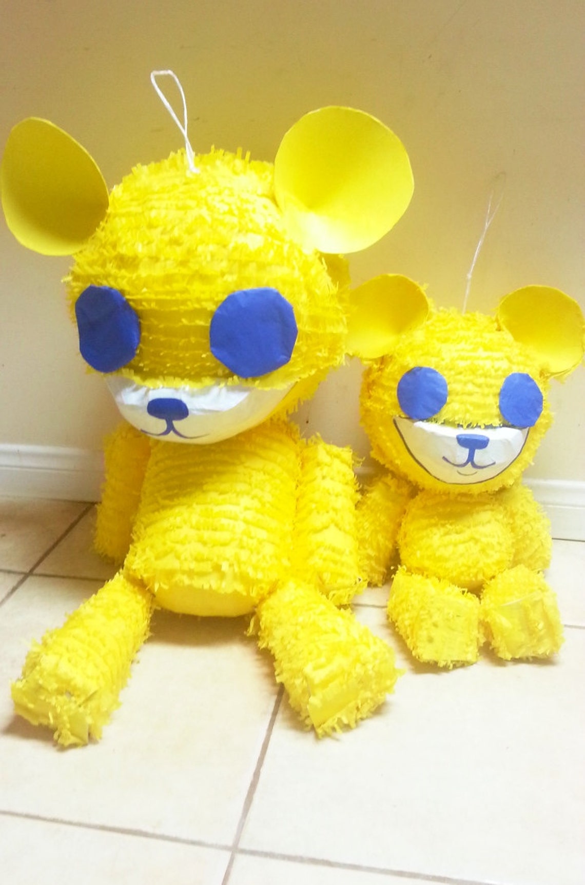 Cute Yellow Bear Pinata Movable Limbs Interactive Pinata | Etsy