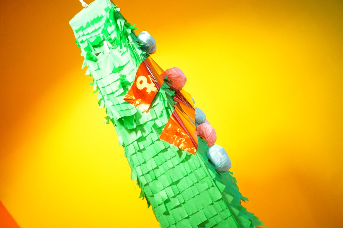 2D Pinata Christmas Tree Fun Party Game Party Decor | Etsy