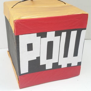 Dynamite Cube Pinata POW Box - Etsy