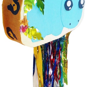 2D Pinata Baby Blue Hippo Pinata | Animal Theme Party | Fun Party Game ...