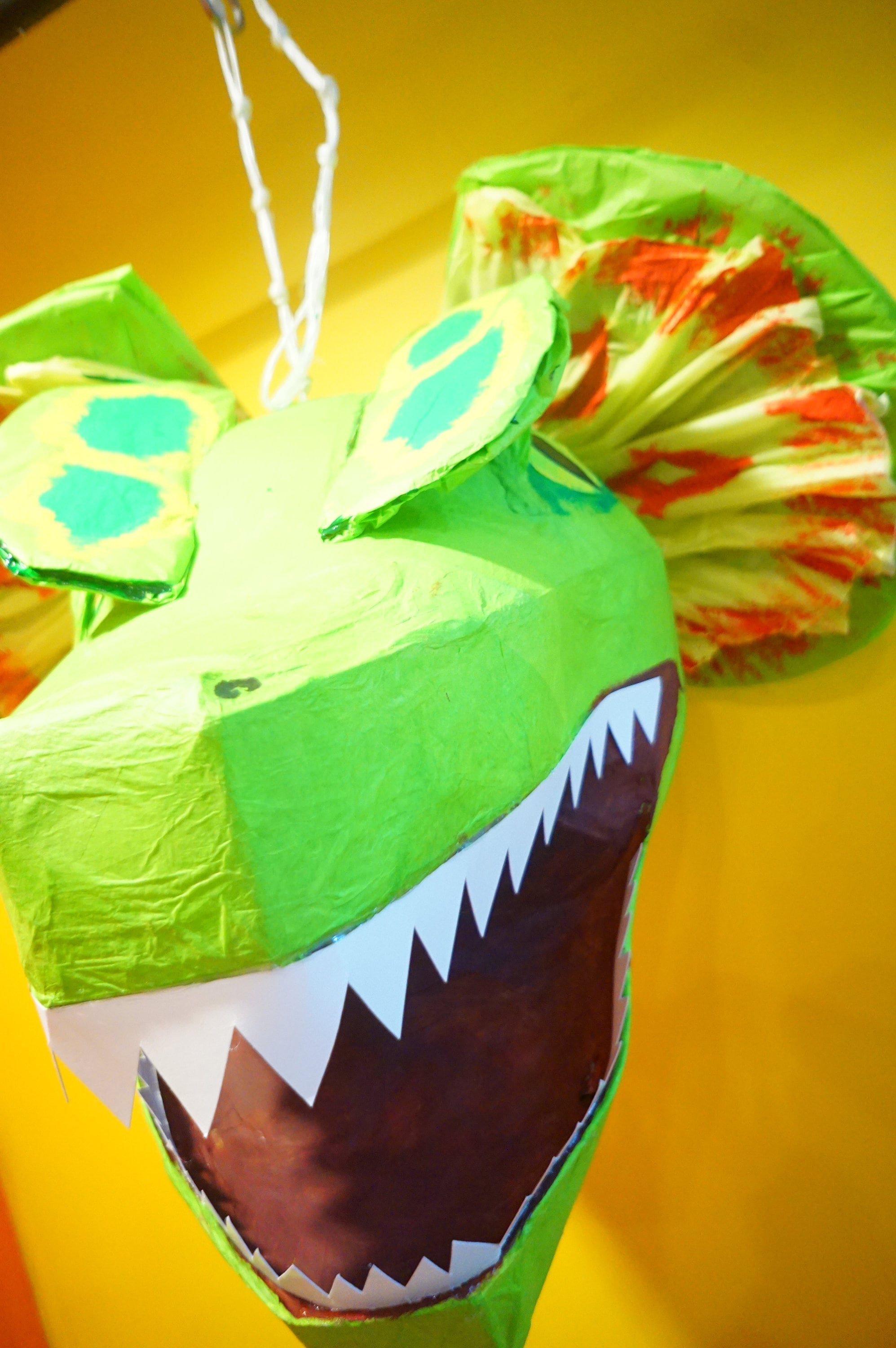 Green T-rex Pinata | Dinosaur Birthday Party Decoration - Etsy