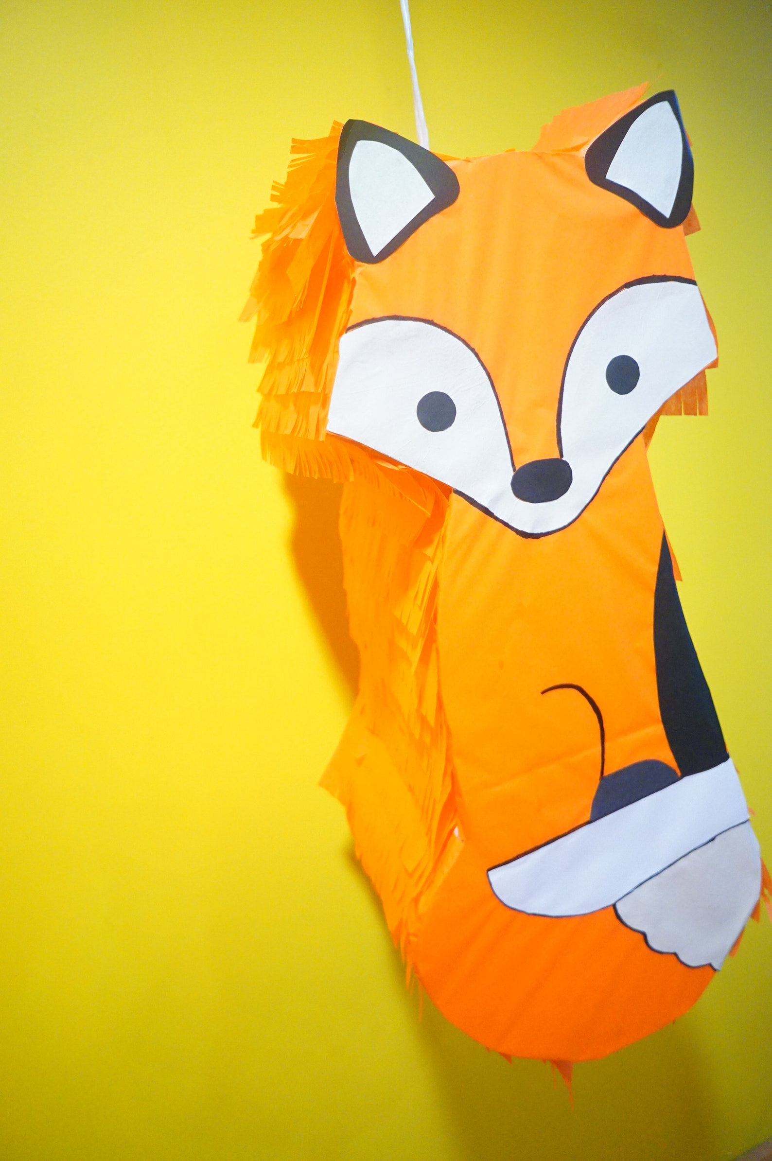 2D Pinata Cute Orange Fox | Animal Pinata | Cute Photo Prop | Fun Party ...