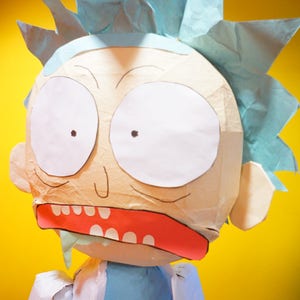 Cartoon Mad Scientist Pinata - Etsy