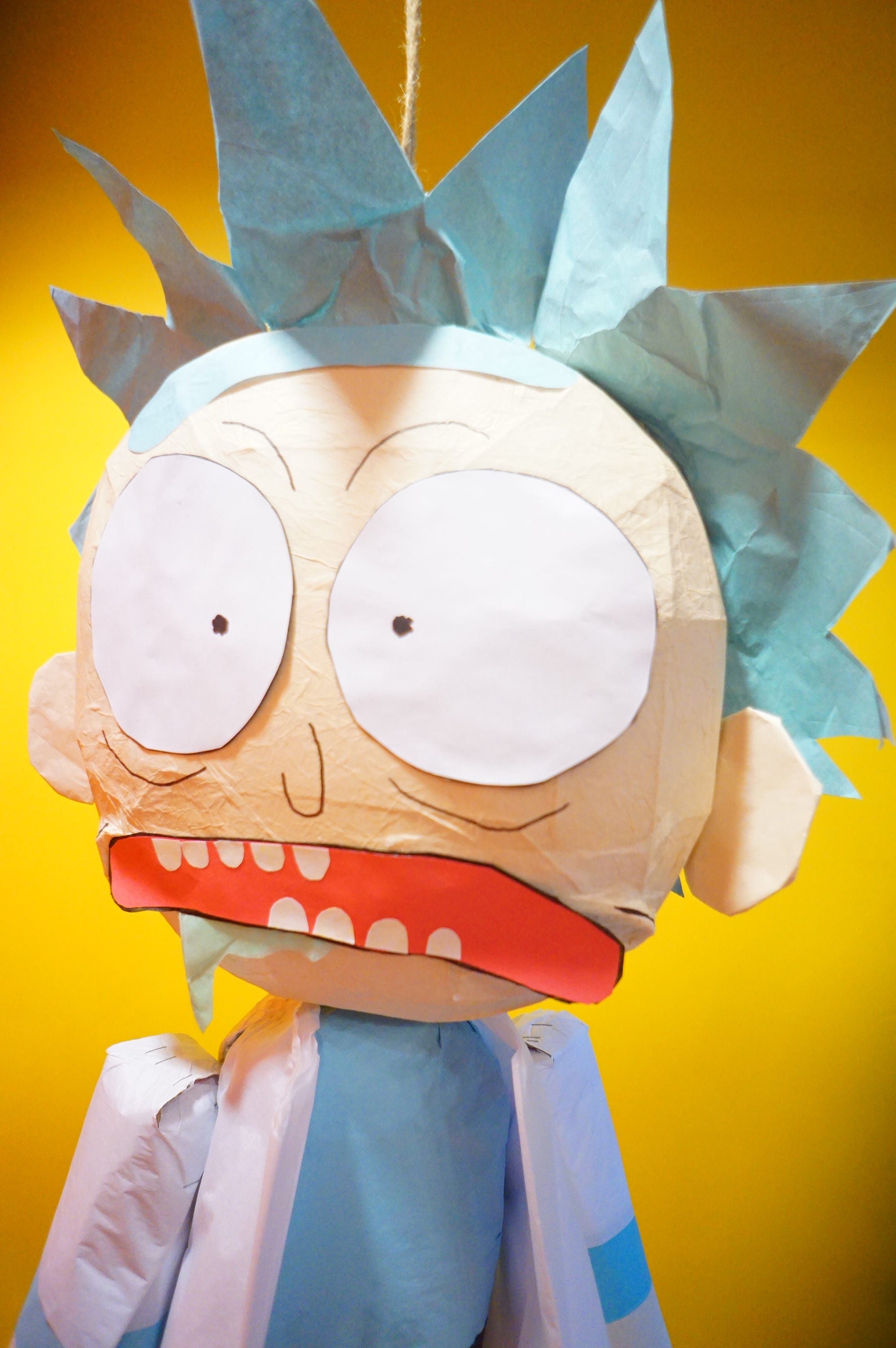 Cartoon Mad Scientist Pinata | Etsy