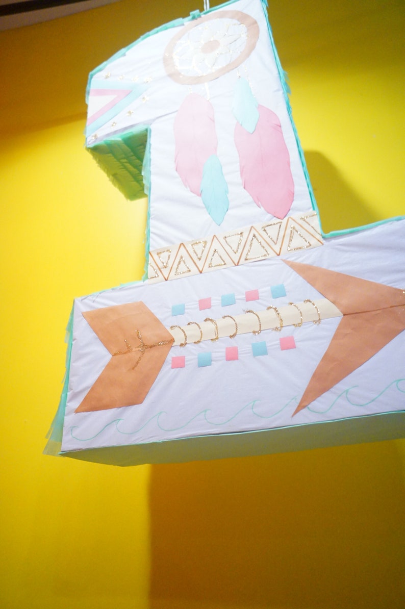 Number 1 Pinata Customizable Pinata Custom Pinata Cute | Etsy