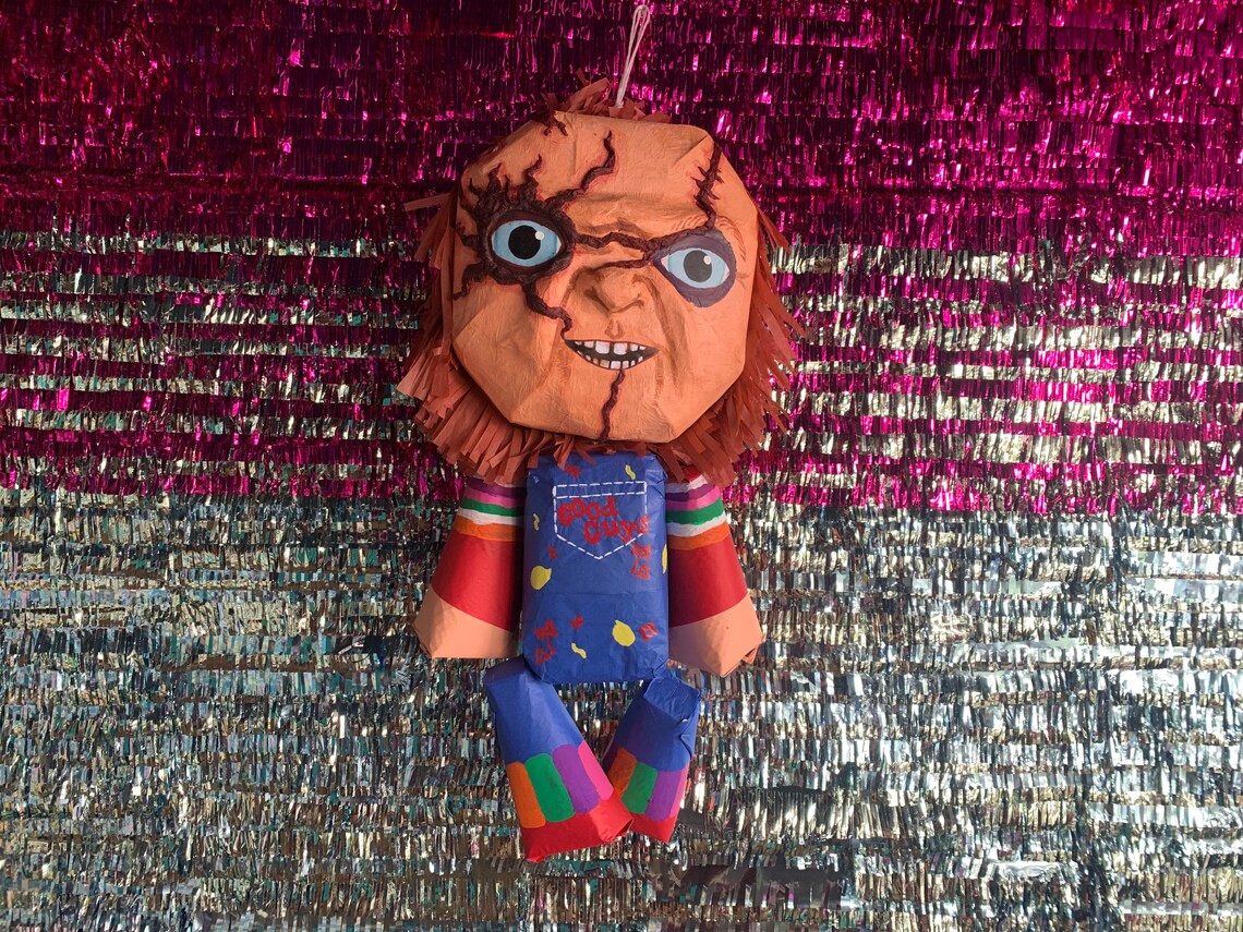 Scary Chucky Inspired Doll Piñata - Etsy