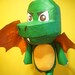 Green Dragon Pinata Party Game Centerpiece Decorations - Etsy