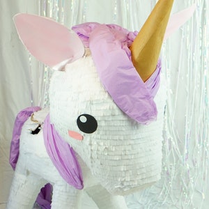 Pastel Unicorn Pinata for Girls Birthday - Etsy