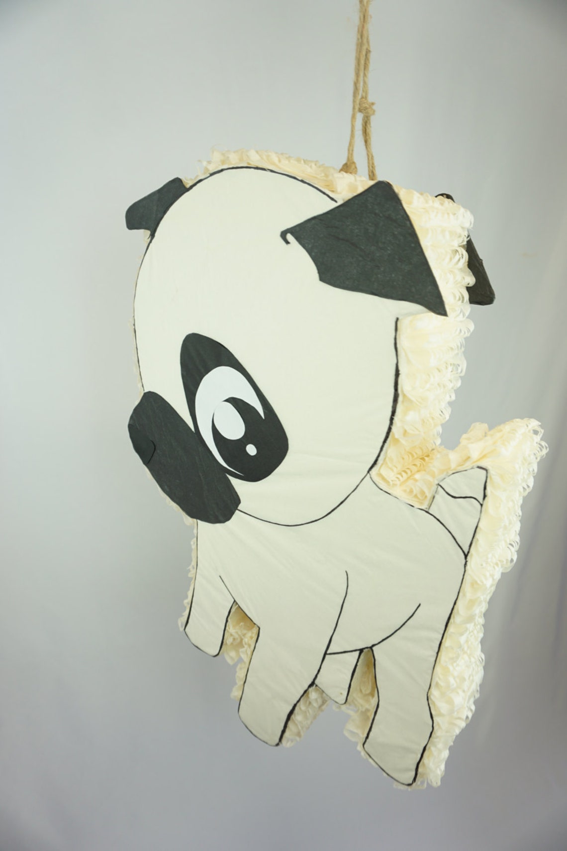 2D Pug Pinata | Dog Lovers Party Decor - Etsy