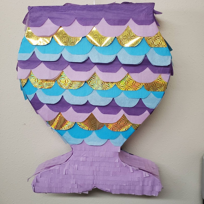 Baby Girl Mermaid Tail Piñata - Etsy