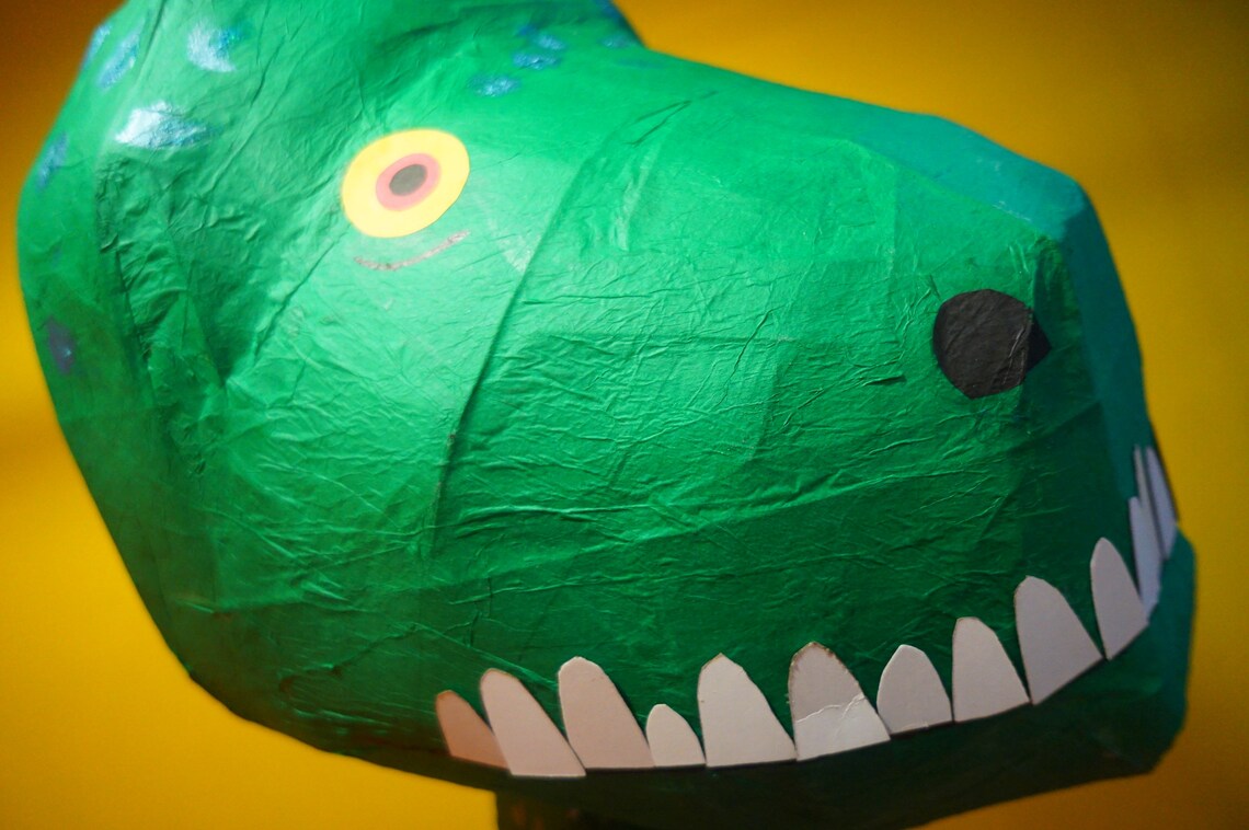 Green Dinosaur Pinata Party Game Centerpiece Decorations - Etsy