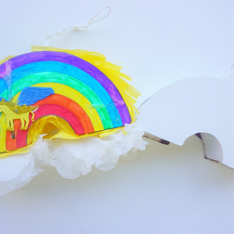 Rainbow Pinata - Etsy