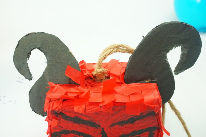 Demon Treat Box Pinata | Halloween Party Favors, Set of 3 - Etsy