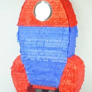 Pinata Rocket Ship | Space Pinata | Soace Party Decor | Outer Space ...