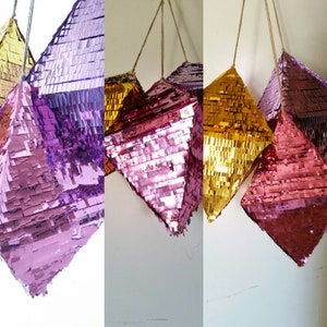 Pinata Diamond| Foil Fringe Pinatas | Wedding Pinatas | Wedding Theme ...