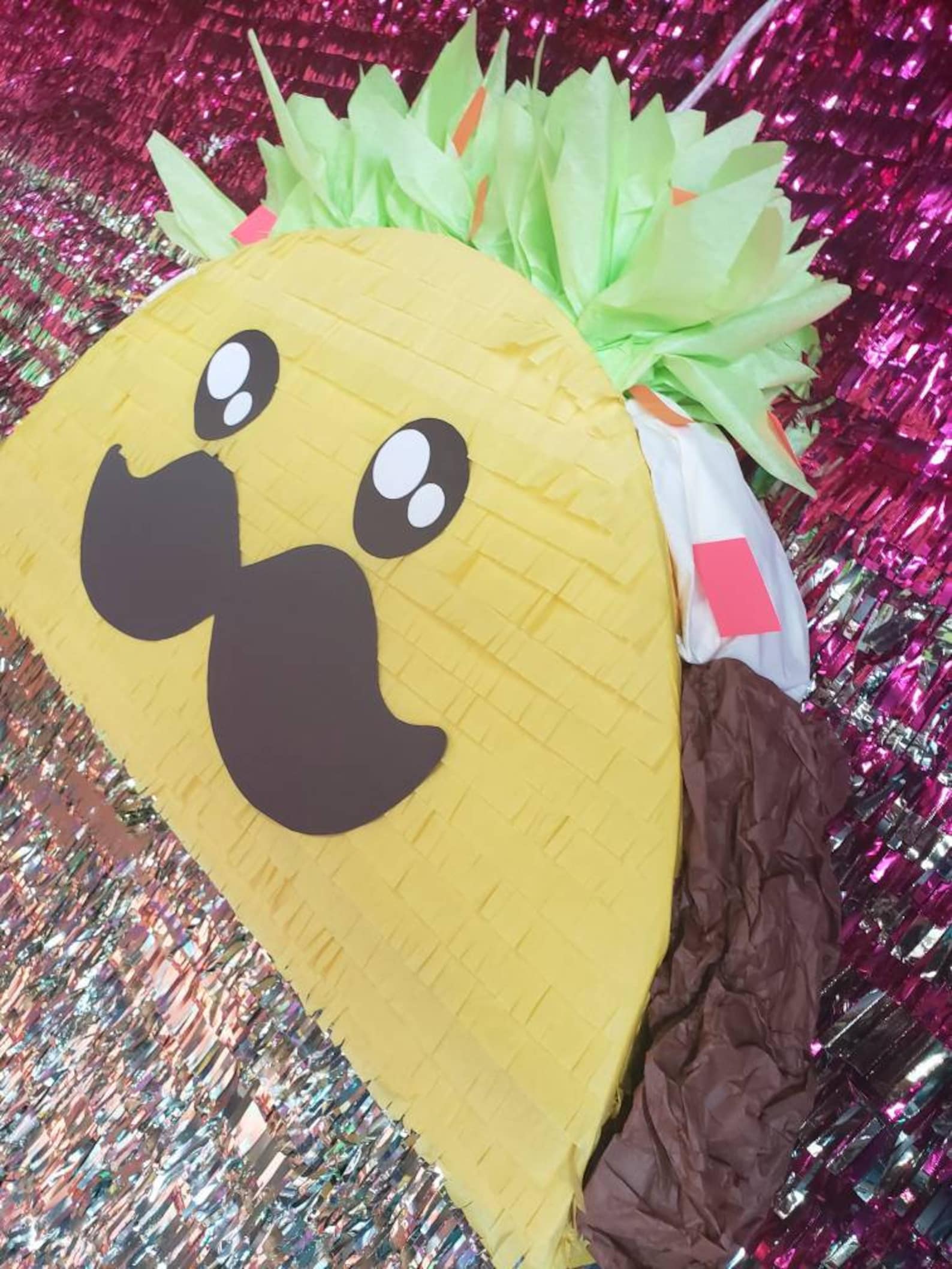 Pinata Taco Food Pinata Cute Photo Prop Fun Party Game - Etsy