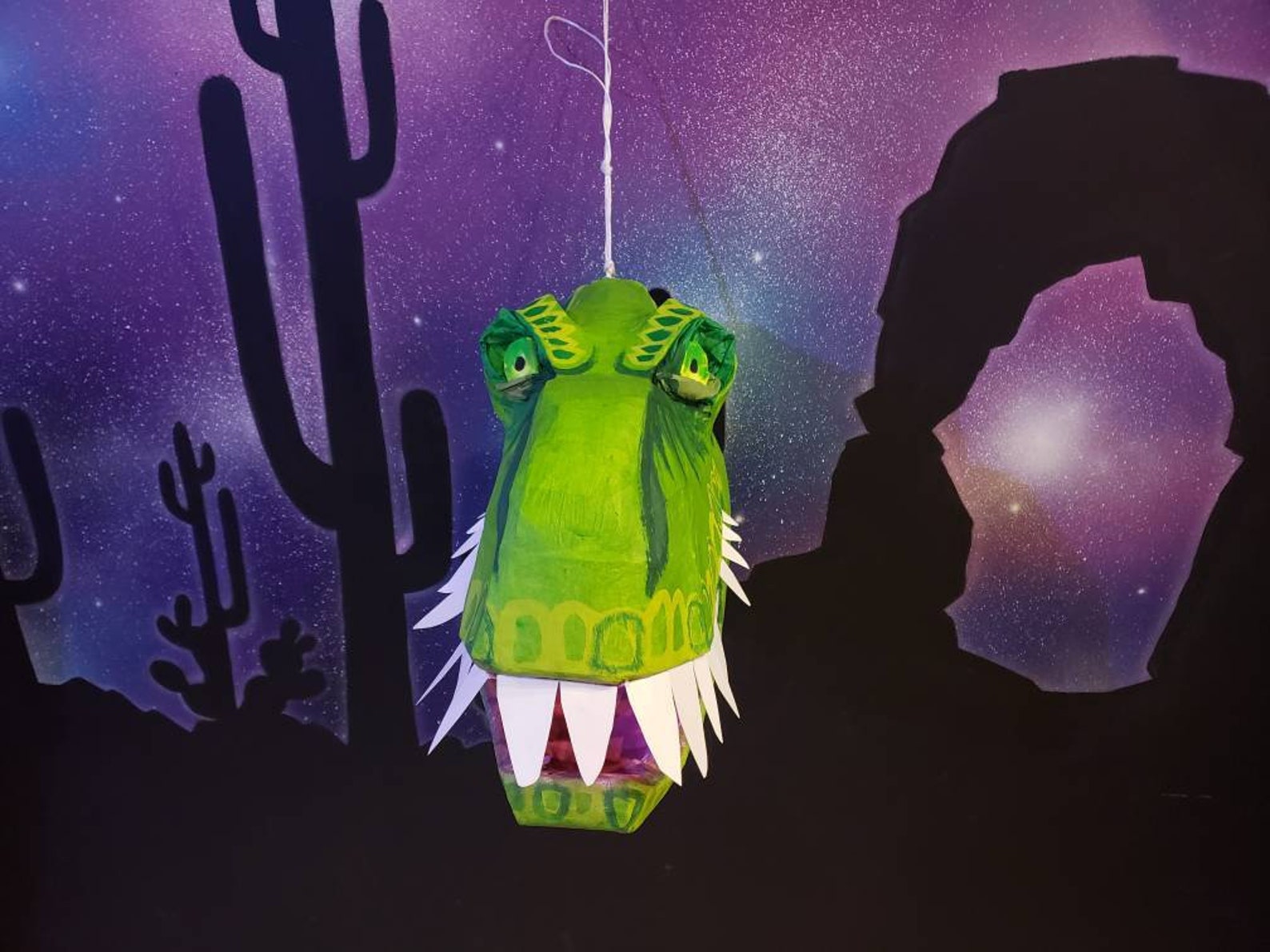 Green Dinosaur Pinata Party Game Centerpiece Decorations - Etsy