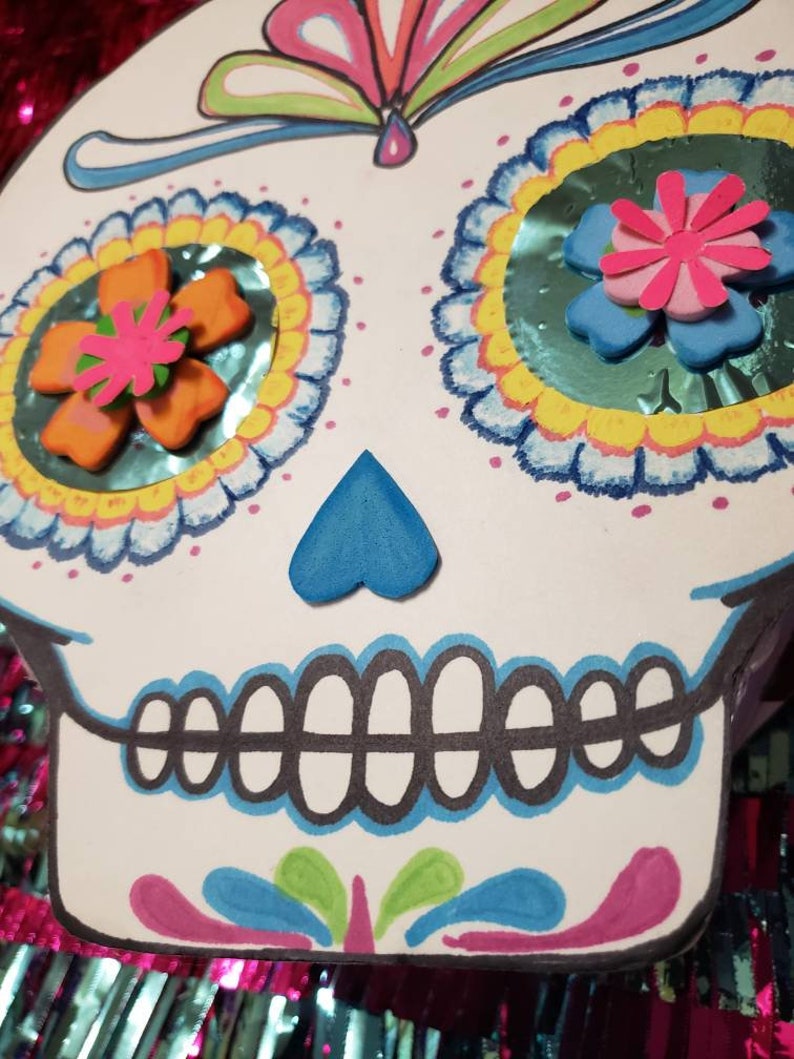 Day of the Dead Skull Pinata Day of the Dead Gift Day of | Etsy