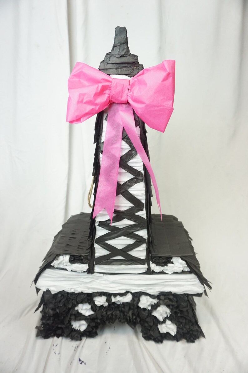 2D Eiffel Tower Pinata Fun Party Game Party Decor Paris - Etsy