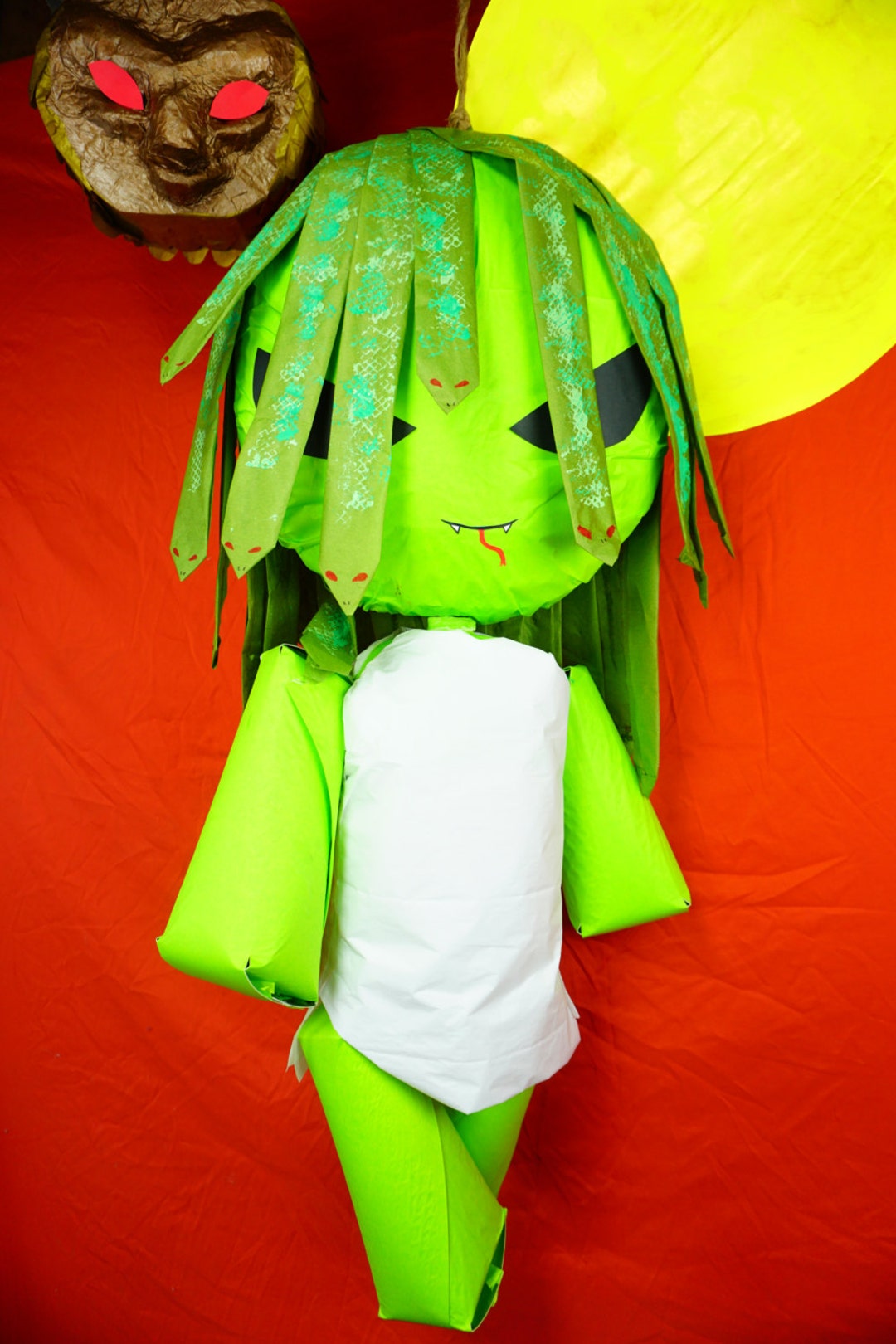 Holiday Pinata Puppet Style Medusa | Movable Limbs | Interactive Pinata ...