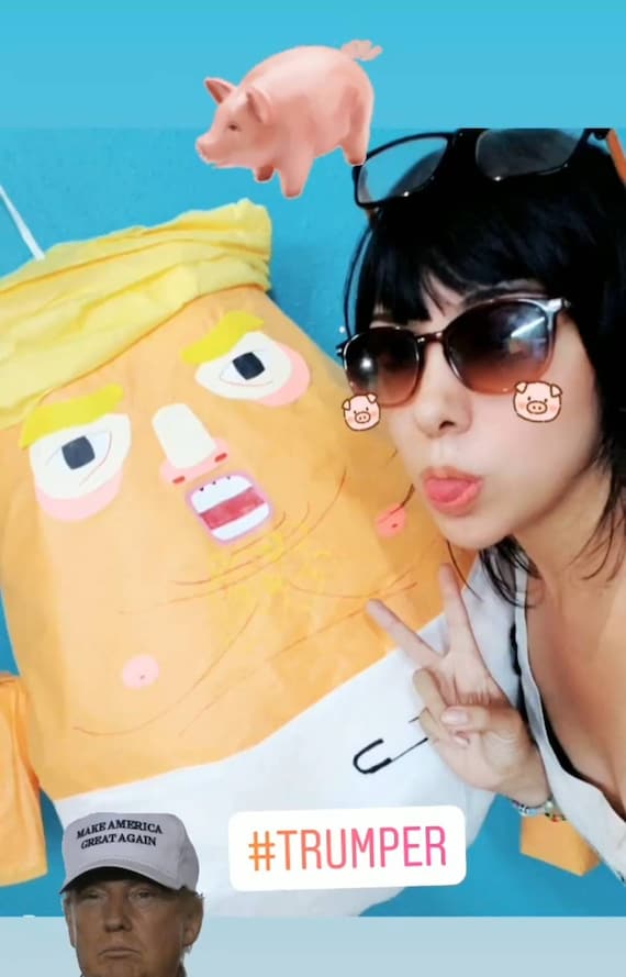 Baby Trump Pinata Pinatas Adult Party Game Pesident - Etsy