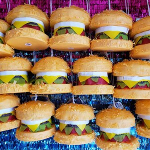 Mini Burger Pinatas | Inspired by In-n-outs Amazing Cheeseburgers | Fun ...
