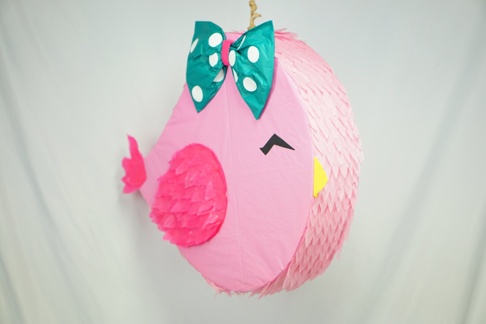 2D Pink Bird Pinata Spring Party Cute Girl Party Bird - Etsy