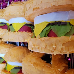 Mini Burger Pinatas | Inspired by In-n-outs Amazing Cheeseburgers | Fun ...