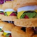Mini Burger Pinatas Inspired by In-n-outs Amazing Cheeseburgers Fun ...