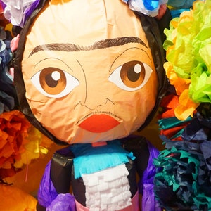 Frida Kahlo Pinata | Mexican Fiesta Party Game, Handmade - Etsy