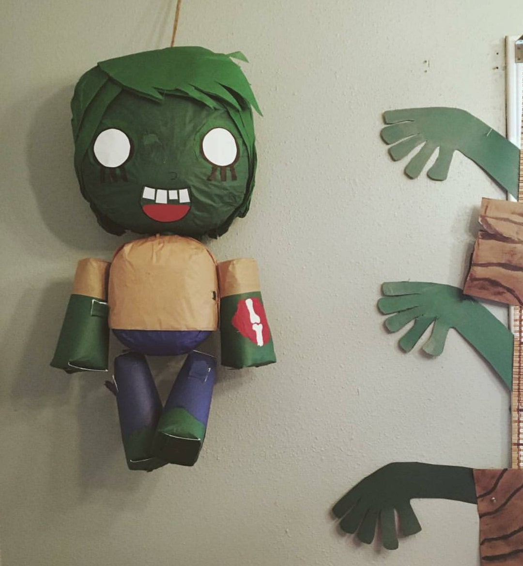 Zombie Pinata | Movable Limbs | Interactive Pinata | Rag Doll Pinata ...