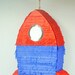 Pinata Rocket Ship Space Pinata Soace Party Decor Outer - Etsy