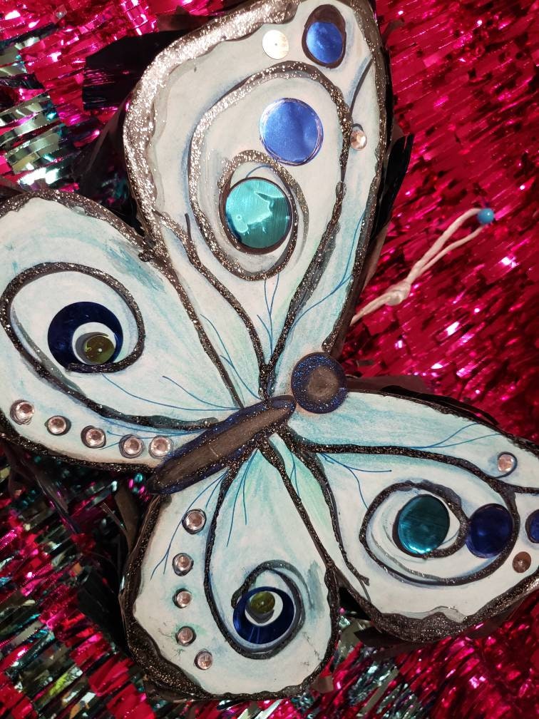 Pretty Butterfly Pinata Fun Party Game Butterfly Party - Etsy
