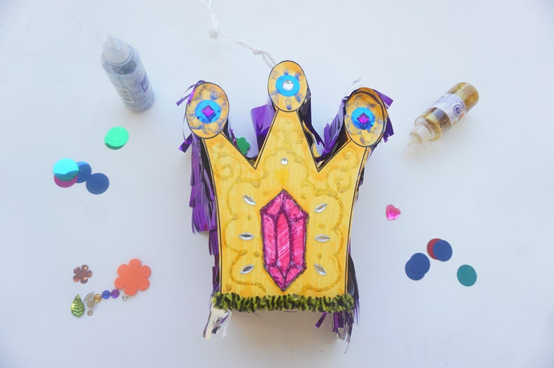 Crown Pinata Kit DIY Pinata Do It Yourself Projects Kids - Etsy