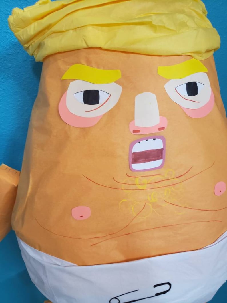 Baby Trump Pinata Pinatas Adult Party Game Pesident - Etsy