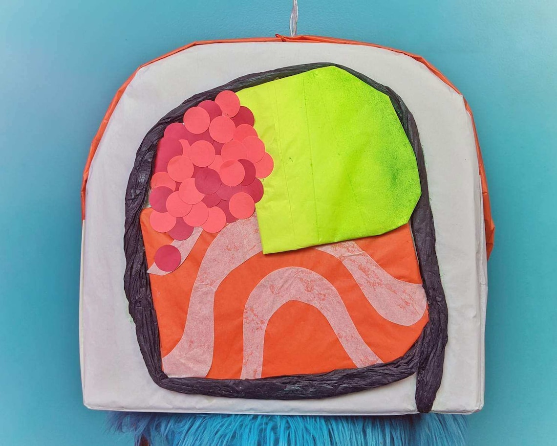 Sushi Roll Piñata | Etsy