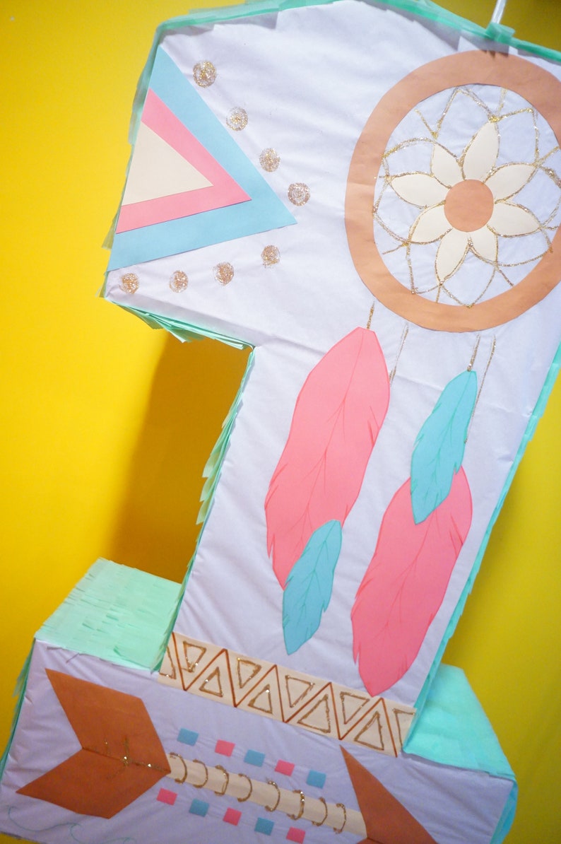 Number 1 Pinata Customizable Pinata Custom Pinata Cute | Etsy