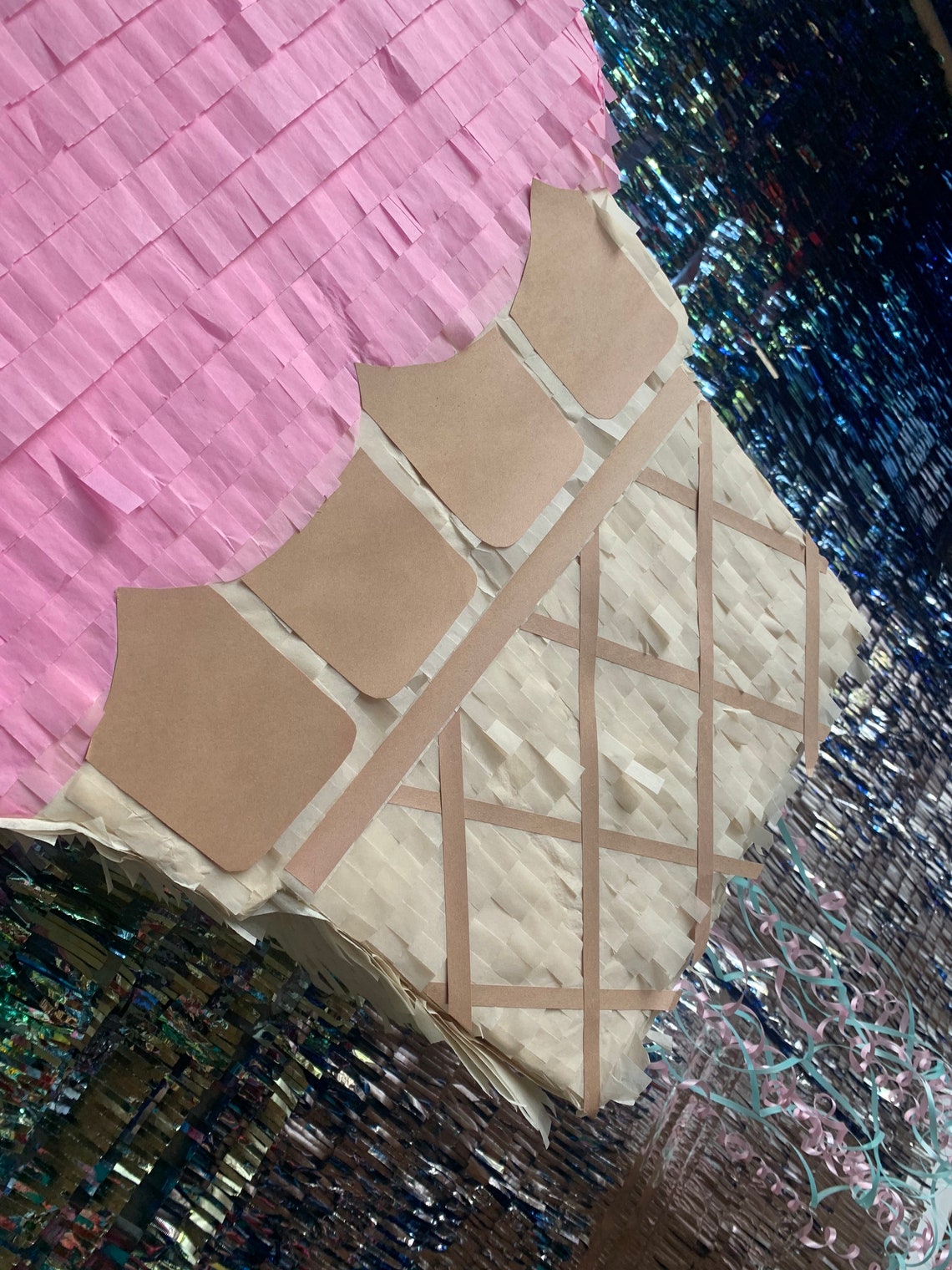 2D Ice Cream Cone - Etsy