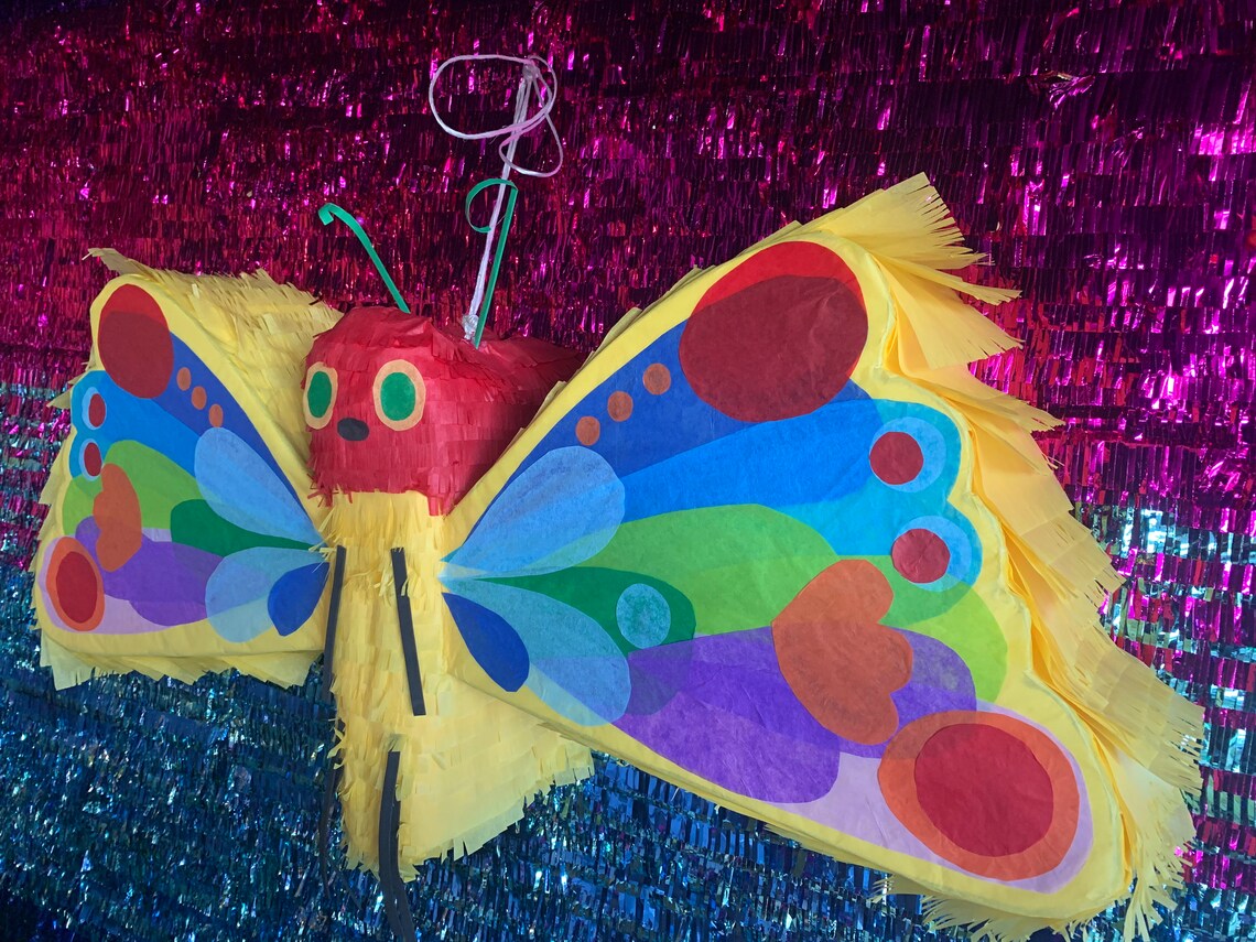 Butterfly Pinata | Handcrafted Party Game & Decor - Etsy