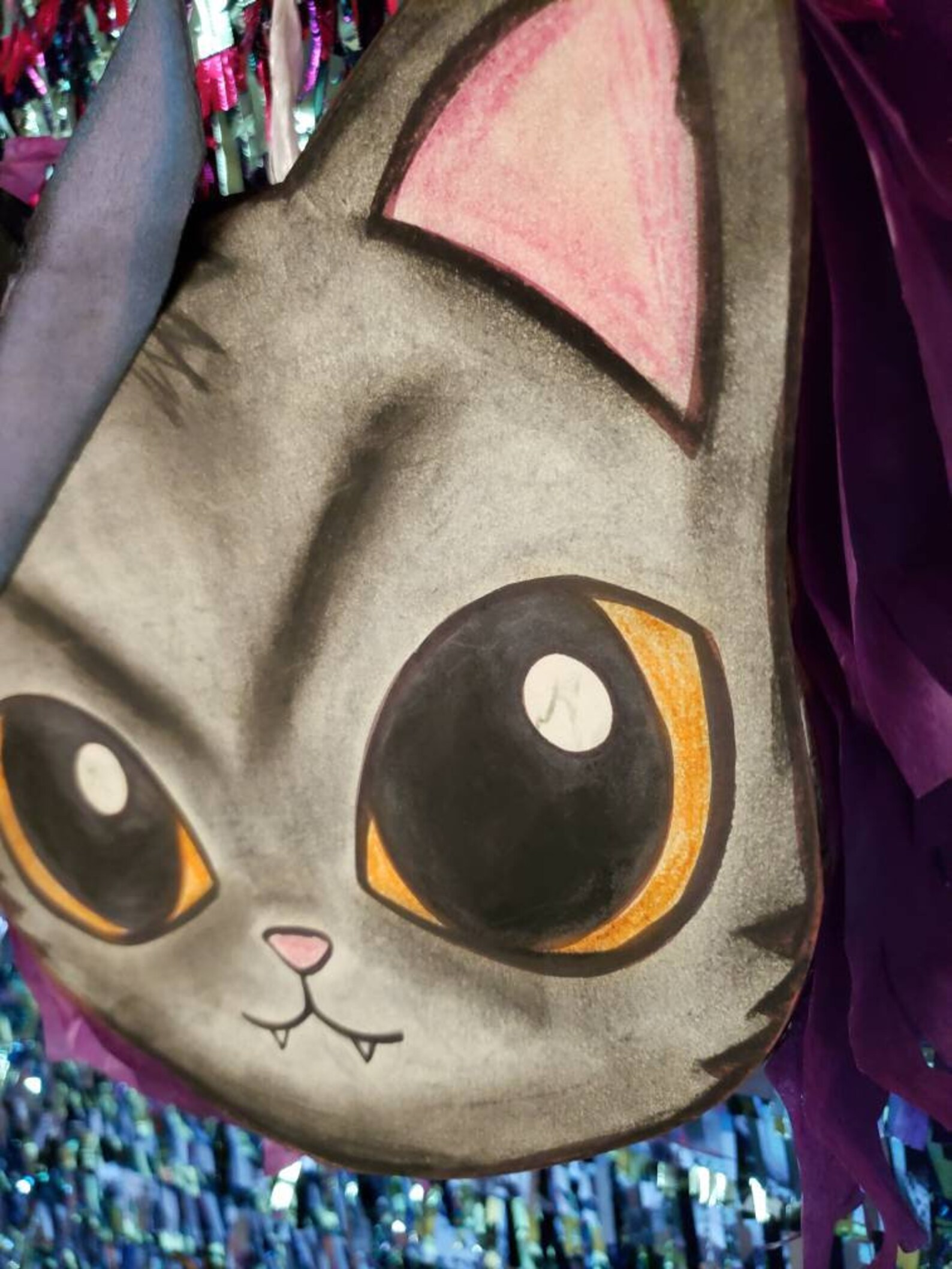 Pinata Halloween Witch Cat Fun Party Game Halloween Party - Etsy